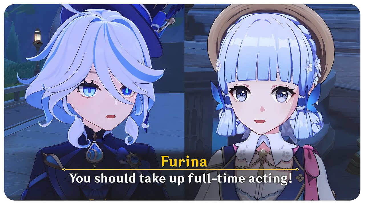 Furina Compliments Ayaka (Cutscene) Roses and Muskets Act 3 | Genshin ...