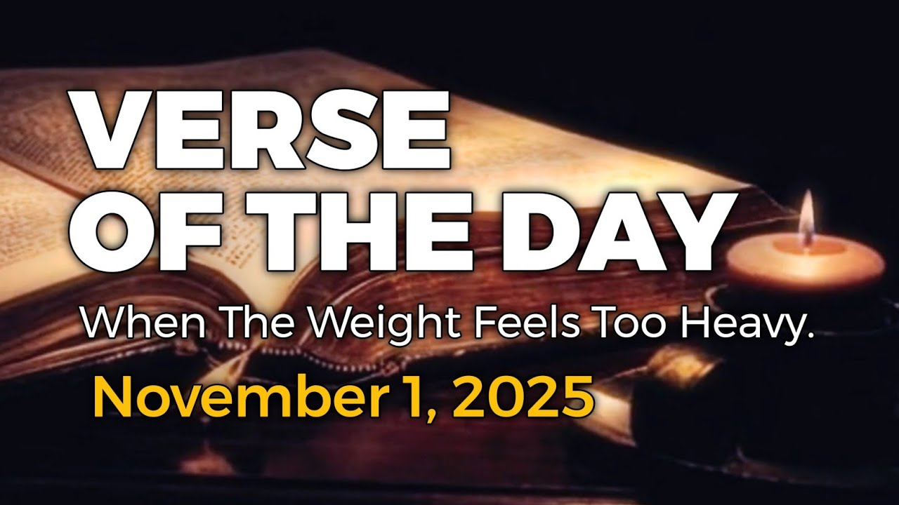 When the Weight Feels Too Heavy | Verse of the Day | Matthew 11:28 ...