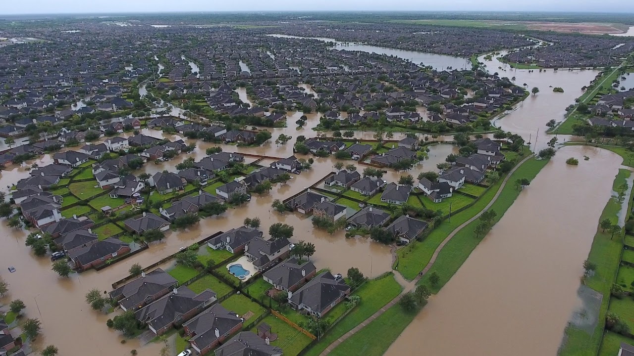 Hurricane Harvey Flooding - Shadow Creek Ranch (Drone Footage) - YouTube