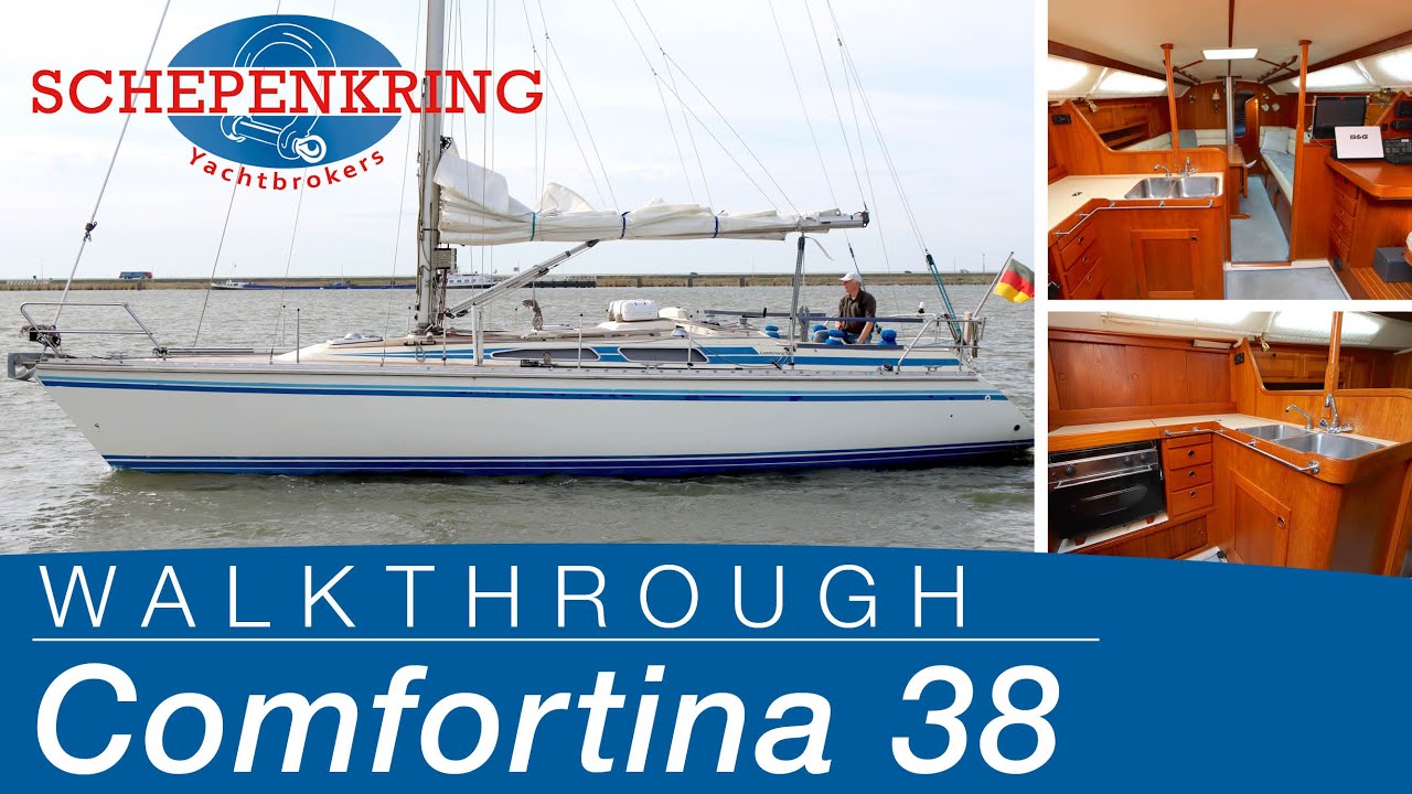 Comfortina 38 for sale | Yacht Walkthrough | @ Schepenkring Lelystad ...