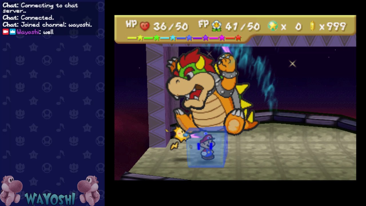 Paper Mario Pro Mode - Bowser Rematch - YouTube