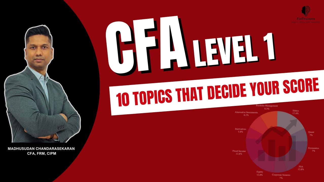 CFA Level 1 Explained: Topic Weights & 10 Areas That Decide Your Score ...
