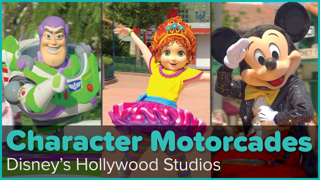 New Mickey, Pixar and Disney Junior Character Motorcades | Disney’s ...