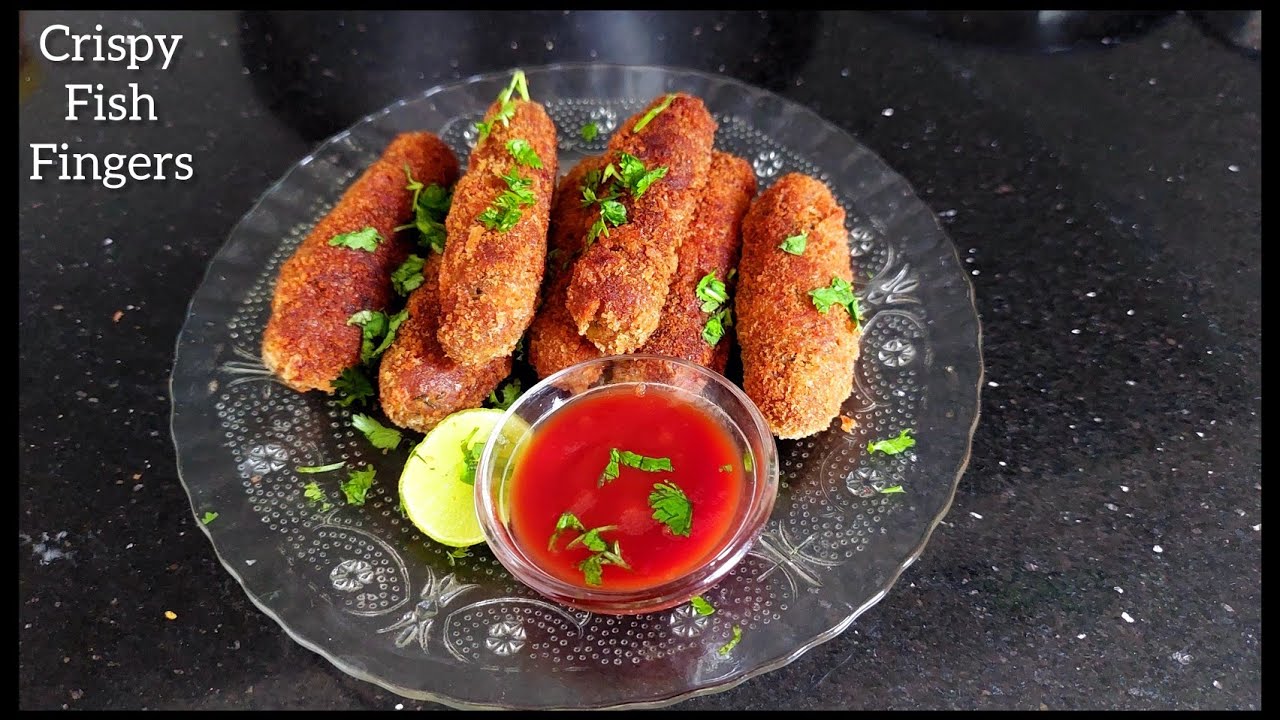 Crispy Fish Fingers Recipe//Starter Recipe - YouTube