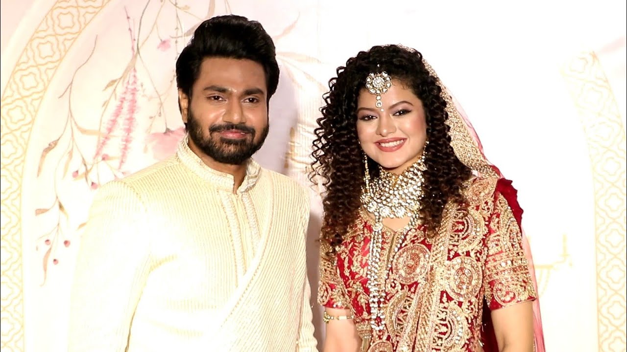 Palak Muchhal and Mithoon They're Looking So Pretty at Wedding ...