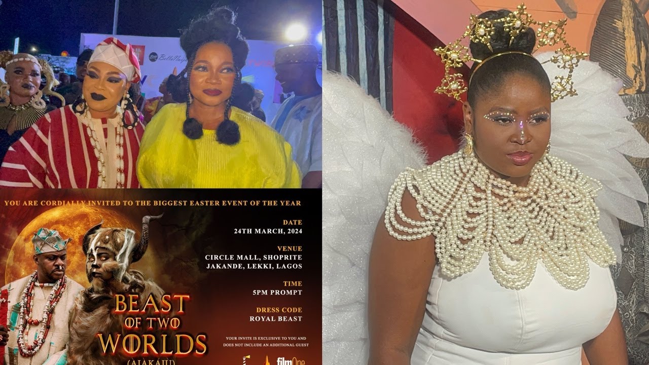 LIVE: AJAKAJU MOVIE PREMIERE! SEE HOW ACTORS FEMI ADEBAYO, BUKOLA ...