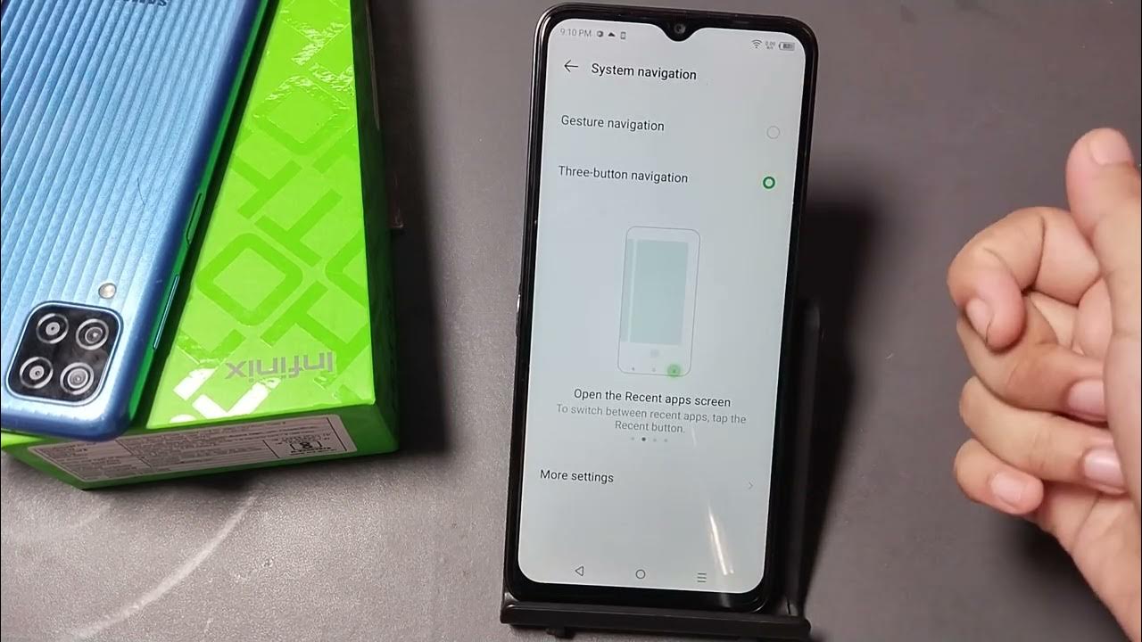 how to hide navigation button in infinix smart 7hd | infinix smart 7 me side back kaise kare ...