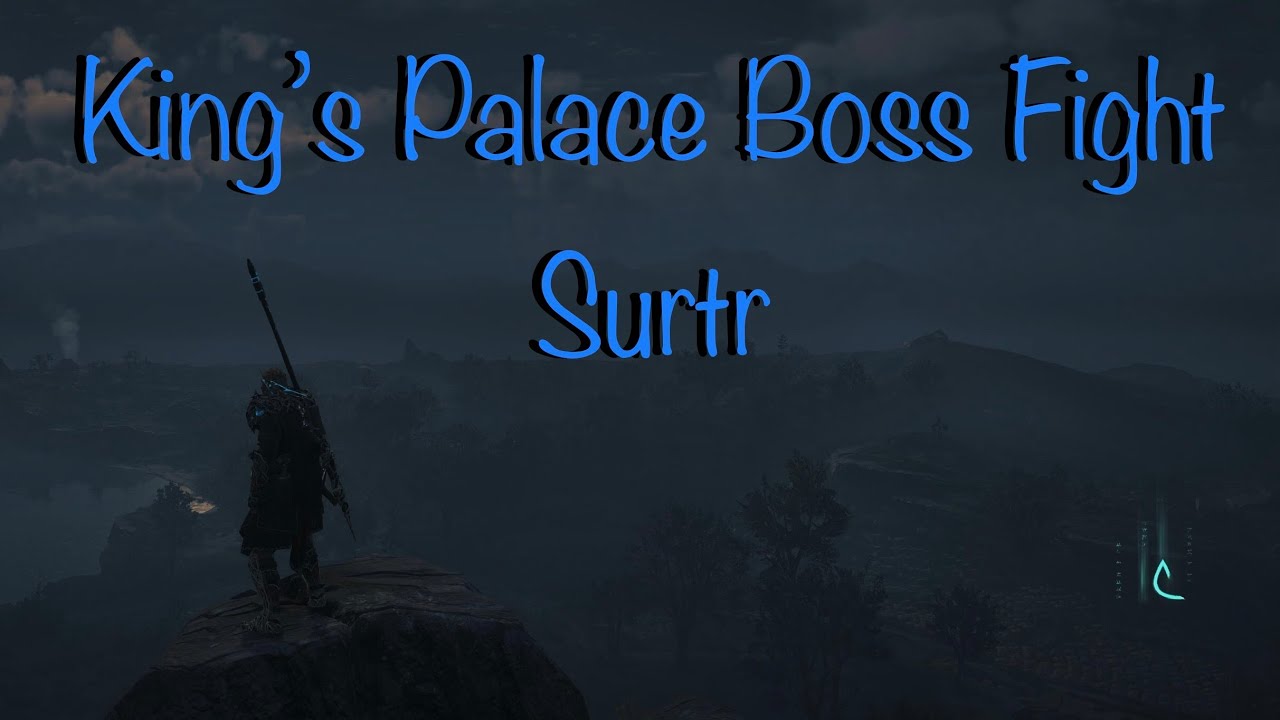 King's Palace Boss Fight Surtr Assassin's Creed Valhalla - YouTube
