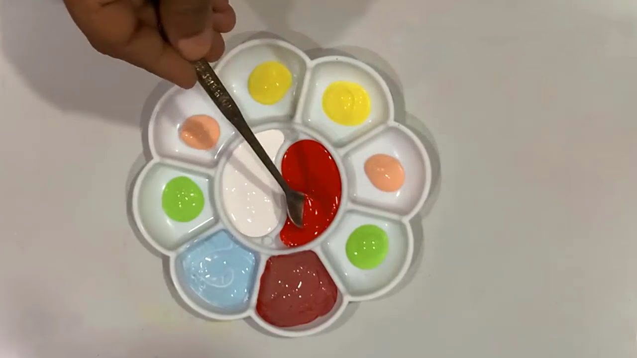 Colour Mixing to Make a New Colour | How to Create New Colors | 8 New ...