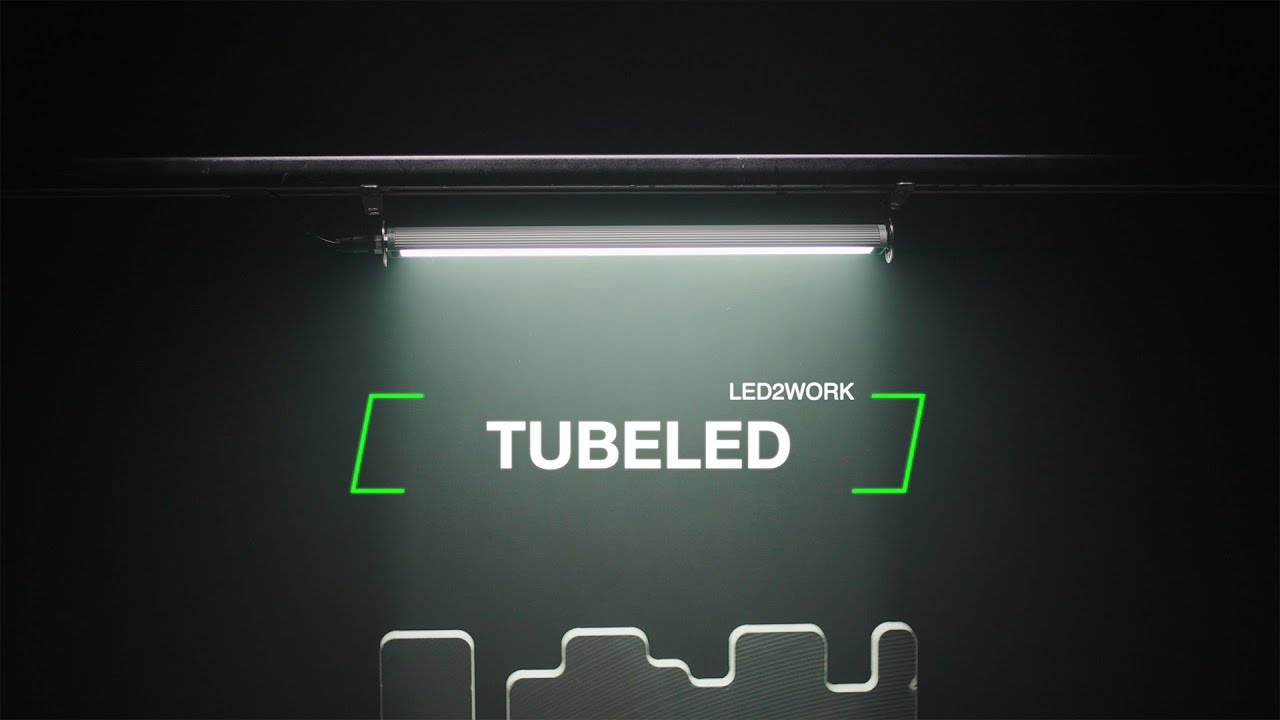 TUBELED Family- LED machine lights from LED2WORK [EN] - YouTube
