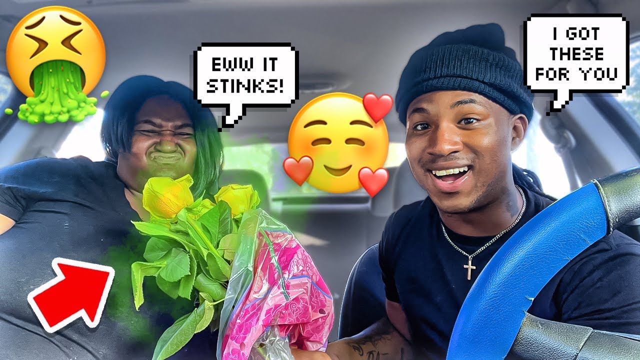 Putting FART SPRAY on My Mom Flowers To See How She REACTS!! (Happy ...