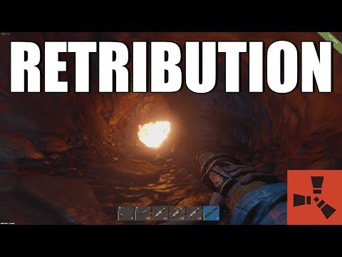 Rust - Retribution - 30 man ZERG come to Counter Raid Us - YouTube