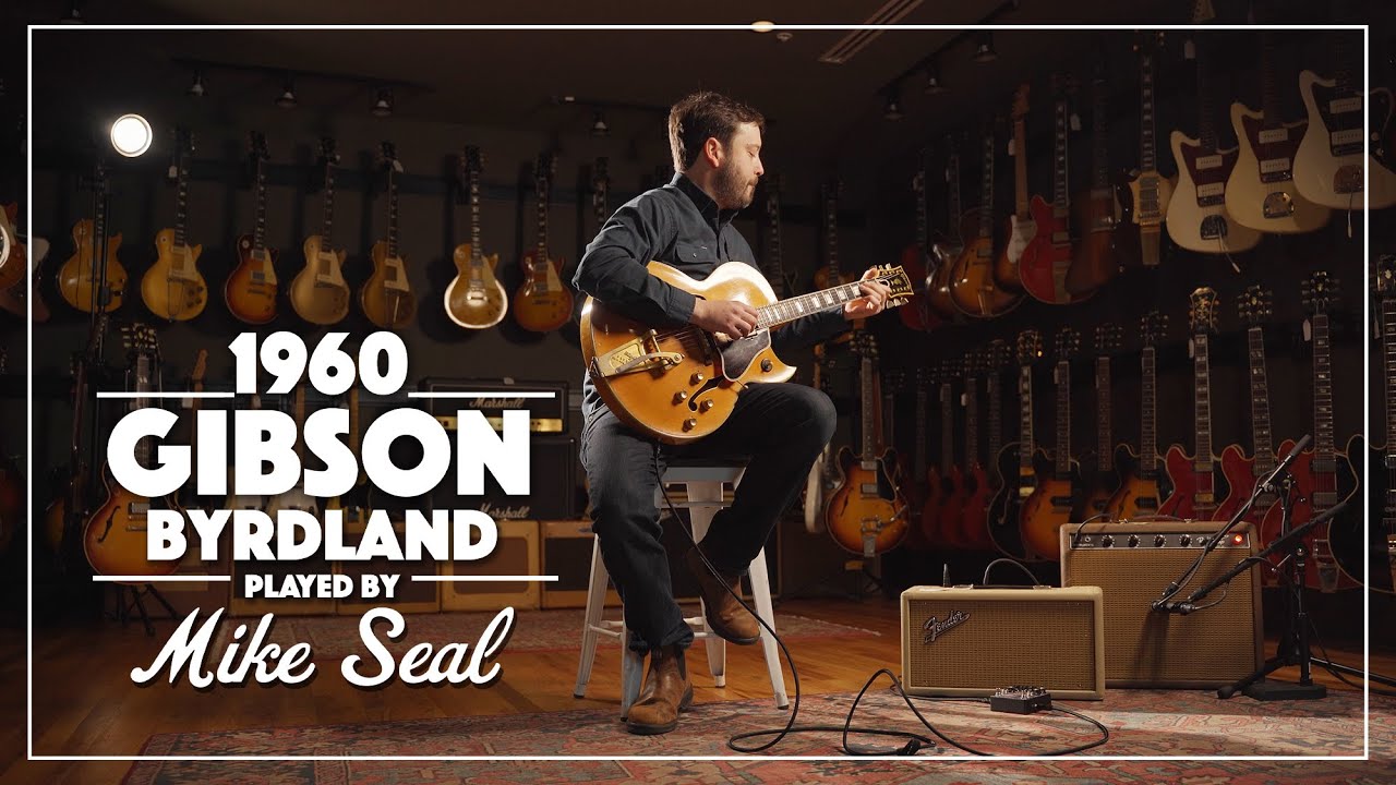 1960 Gibson Byrdland played by Mike Seal | Live from Carter Vintage ...