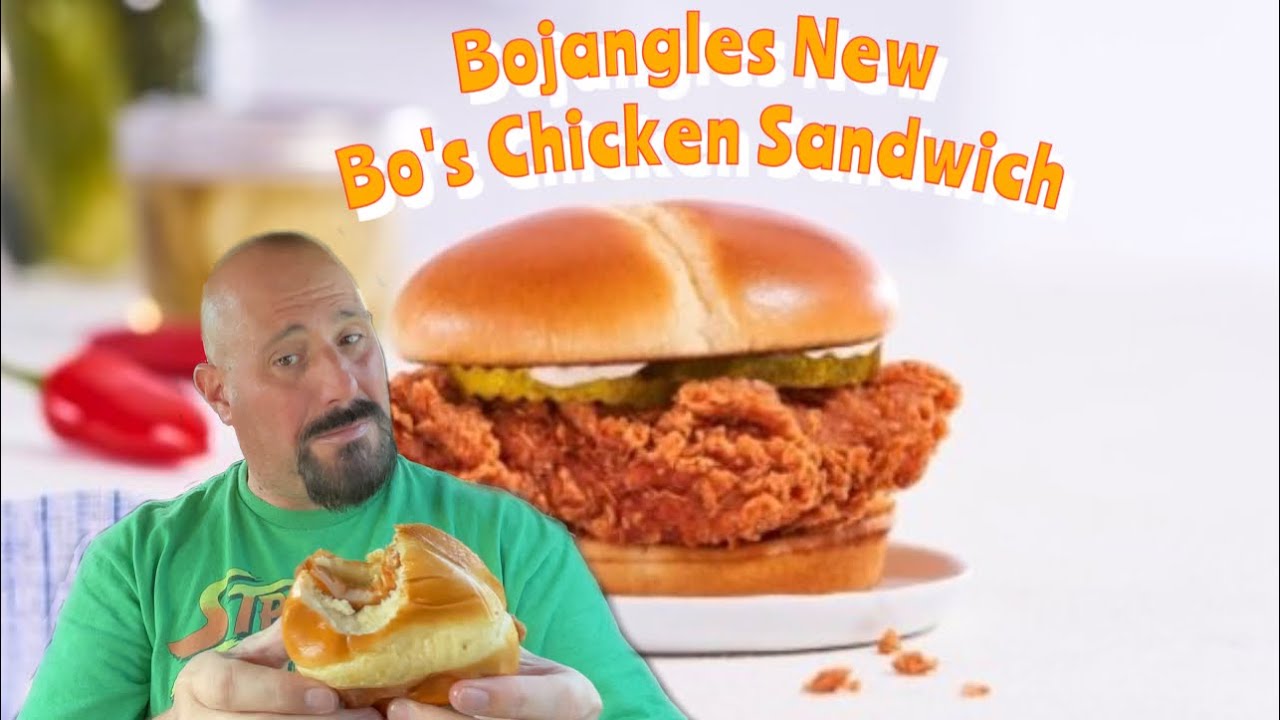 Bojangles New Bo’s Chicken Sandwich Review : Food Review - YouTube