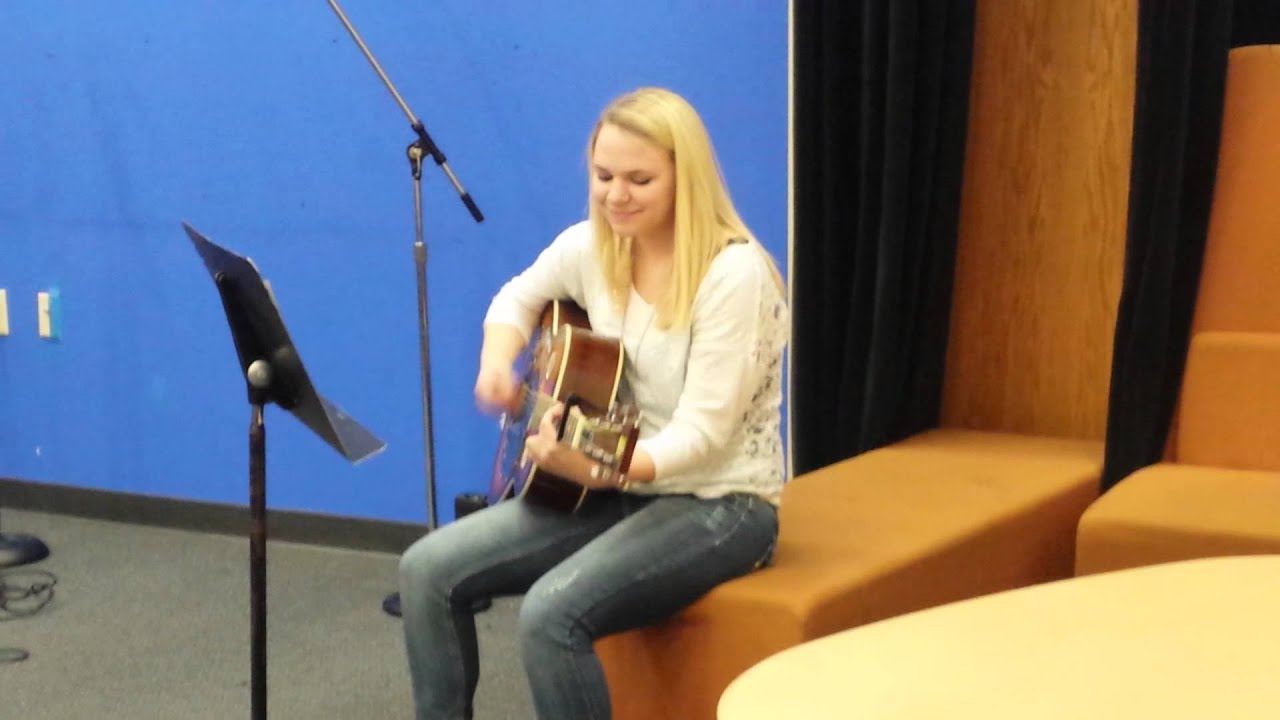 Kaiti singing her original song Bucket List - YouTube
