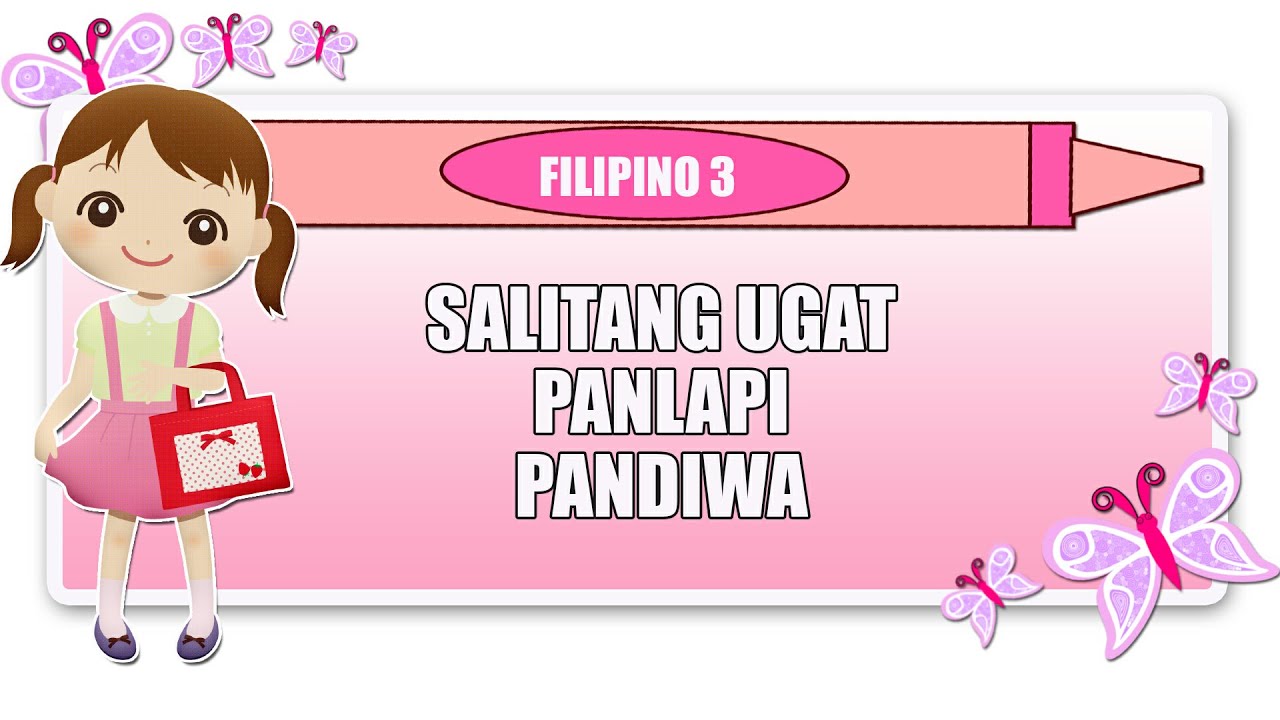 Salitang Ugat, Panlapi, Pandiwa - YouTube