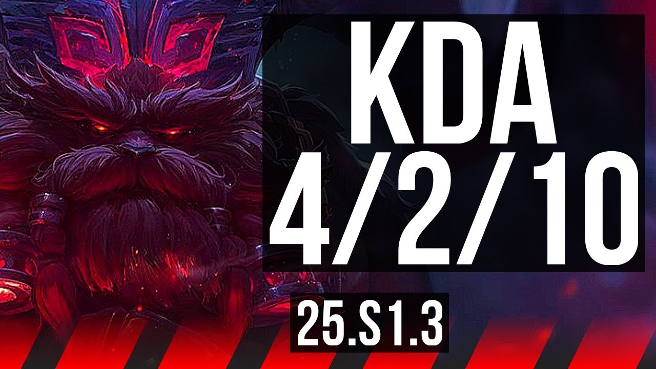 ORNN vs RUMBLE (TOP) | 4/2/10, 600+ games | KR Master | 25.S1.3 - YouTube