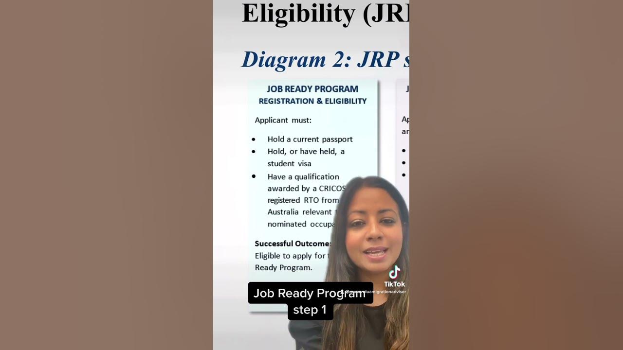 Job Ready Program Step 1 - YouTube