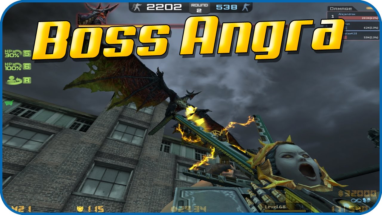 Counter-Strike Nexon: Zombies - CSO Scenario - Angra Boss - YouTube