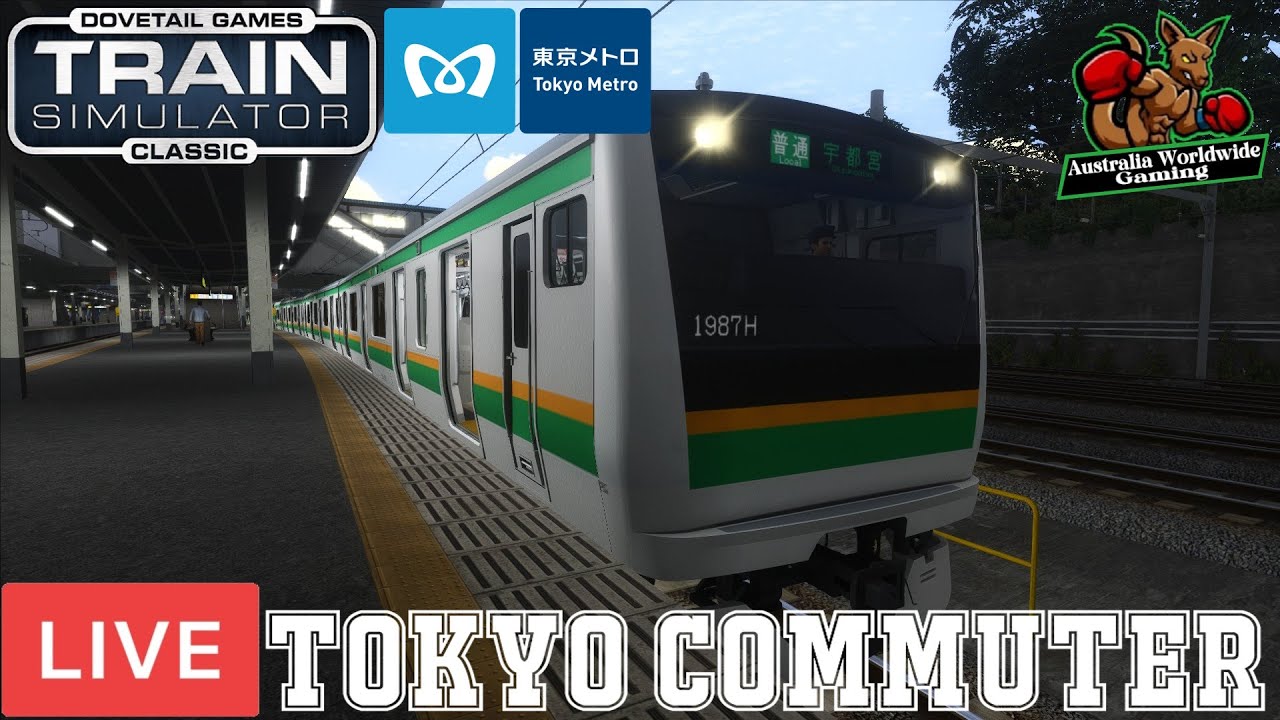 Train Simulator Classic LIVE - Tokyo Commuter With E233-3000 Series EMU ...