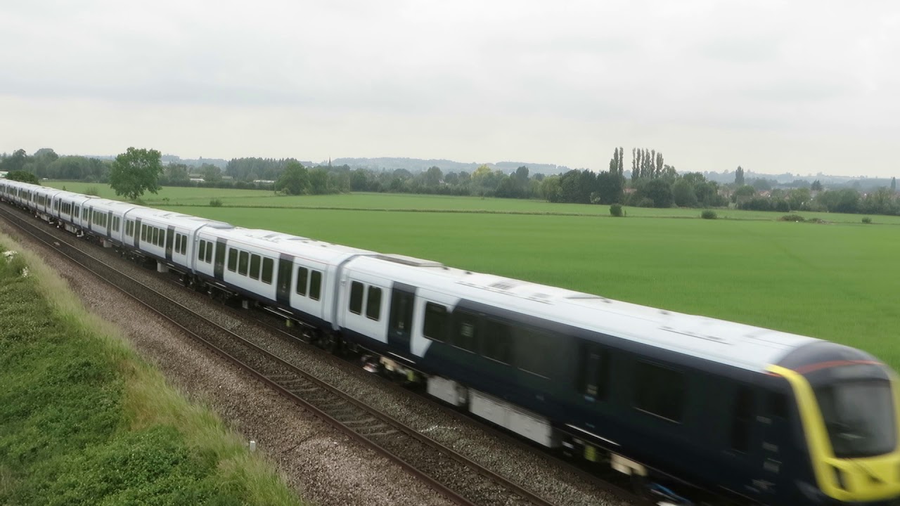 New SWR Class 701 - GBRf 66745 T&T 66740 - 6X20, Sawley 10/06/20. - YouTube