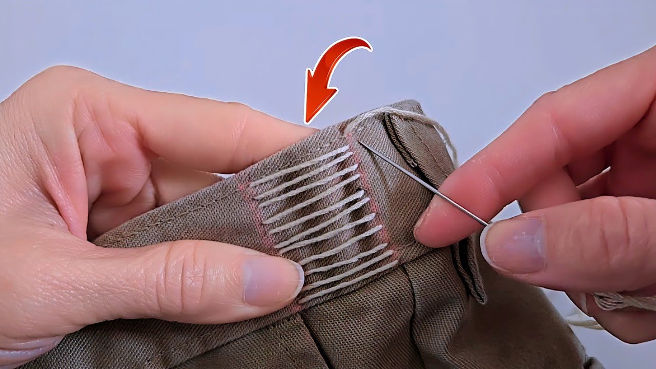 💡Learn to Fix Your Clothes in MINUTES Like a Pro - 4 GENIUS Sewing DIY ...