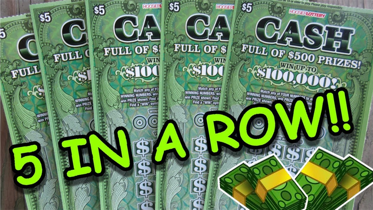 Can't Believe THIS Happened On ALL 5 "CASH" LOTTERY TICKET SCRATCH OFFS ...