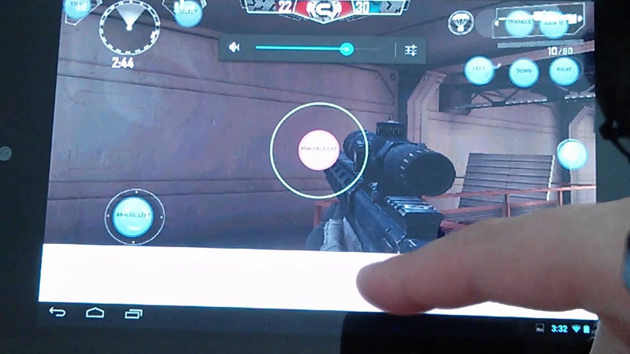 Modern Combat 4 on an Android tablet with a PS3 Controller - Setup ...