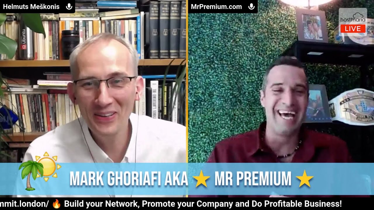 Interview with Mark Ghoriafi AKA ⭐️ Mr Premium ⭐️ - YouTube