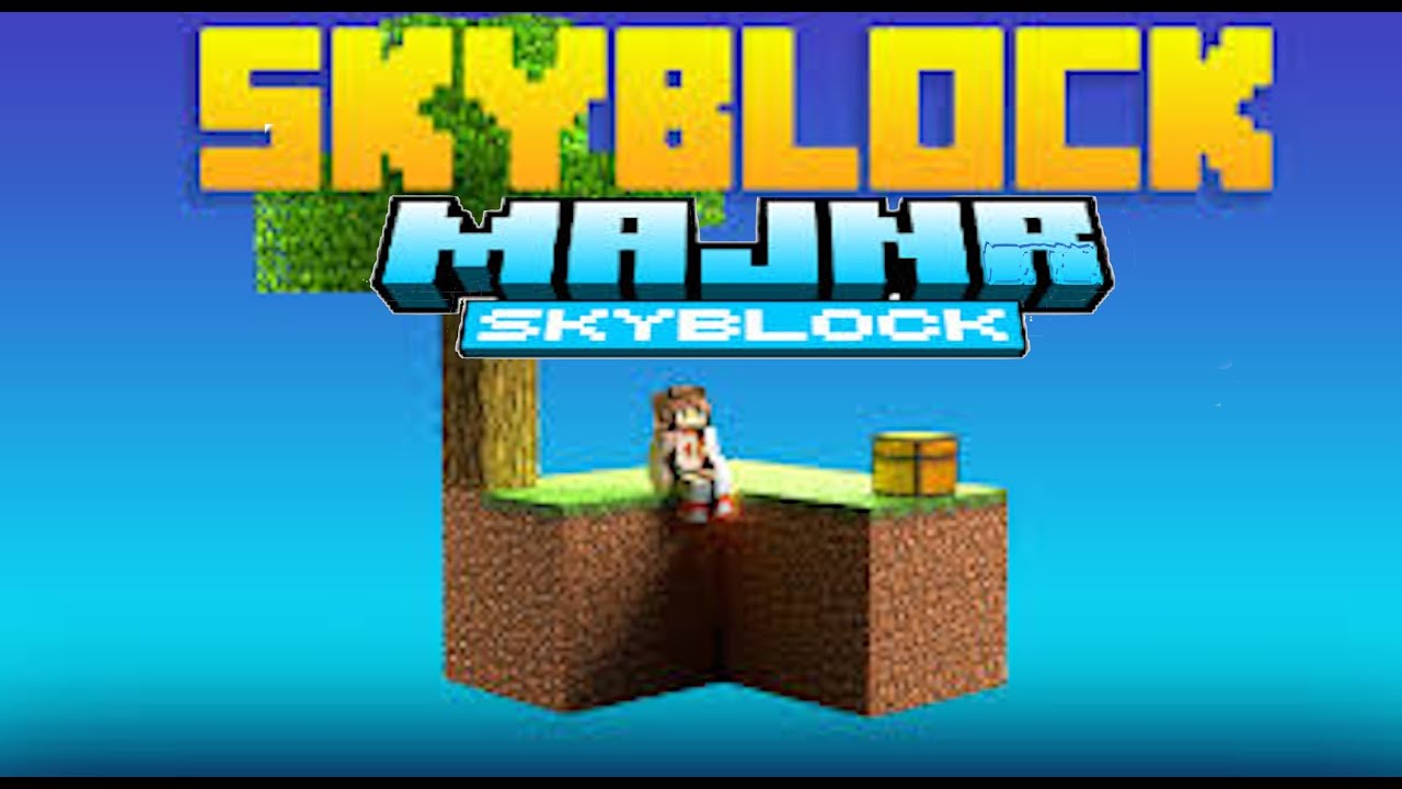 pokracuji na majnr skyblock - YouTube