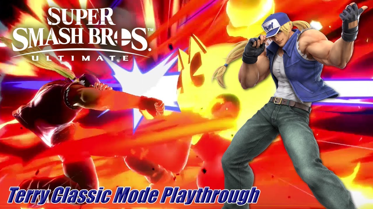 Super Smash Bros. Ultimate (Switch) - Terry Bogard Classic Mode ...