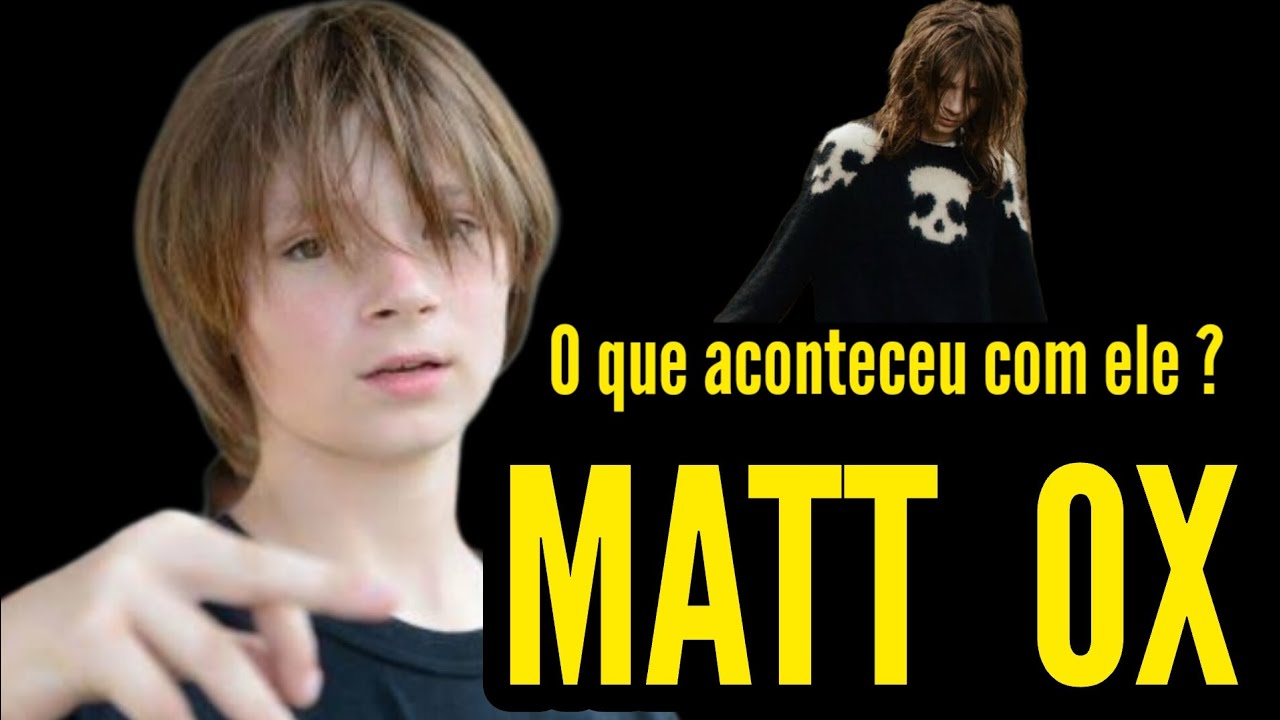 MATT OX o que ACONTECEU com o RAPPER? - YouTube