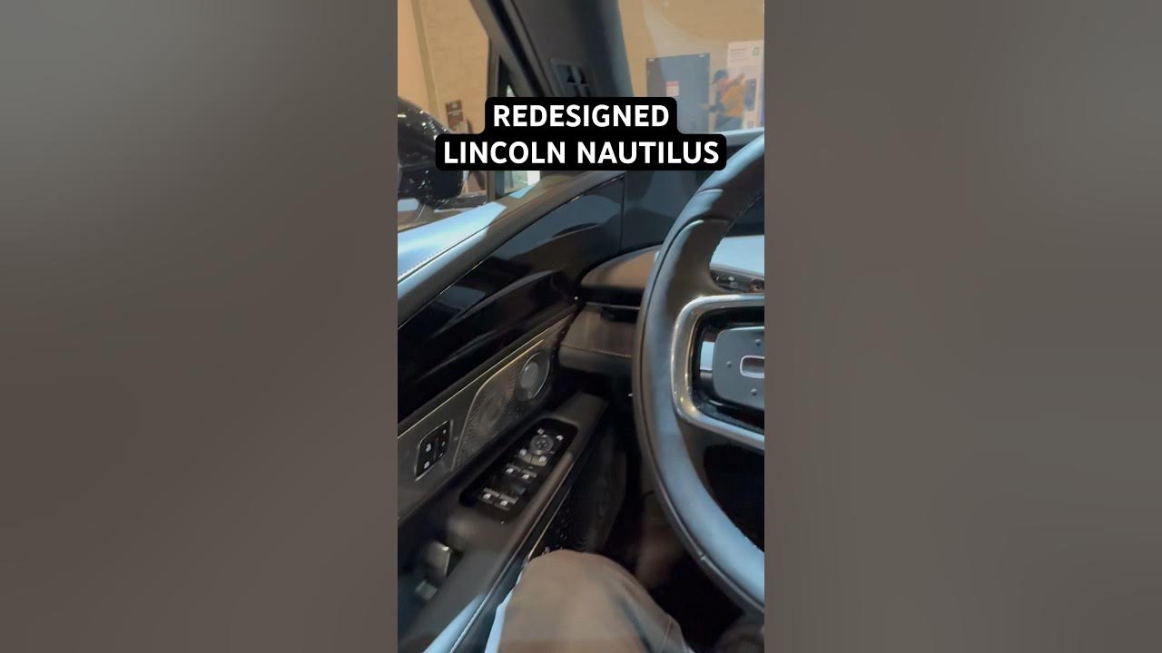 CHECK OUT THE REDESIGNED LINCOLN NAUTILUS - YouTube