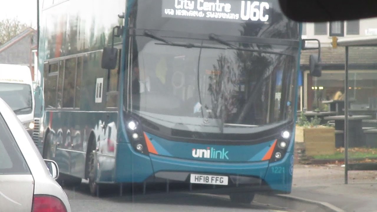 that is a U6C bus in lordshill - YouTube