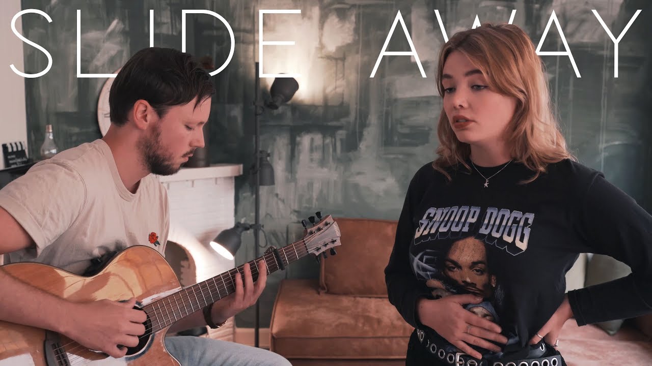 Slide Away - Miley Cyrus // Acoustic Cover - YouTube