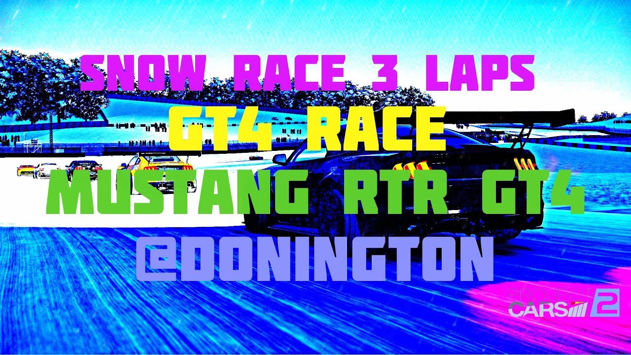 Project CARS 2 | AWESOME SNOW RACE - 3 LAPS RACE @DONINGTON PARK - YouTube