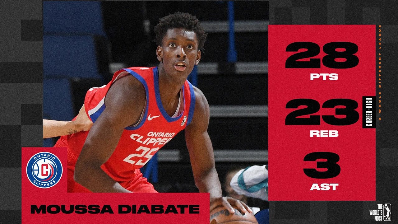 Moussa Diabate (28 PTS, 23 REB) and Jason Preston (21 PTS, 16 AST) Were ...