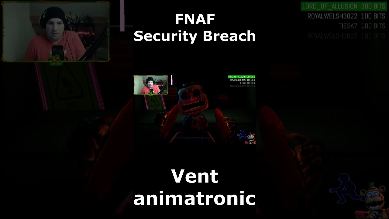 FNAF Security Breach - Vent animatronic (JUMP SCARE) #Shorts - YouTube