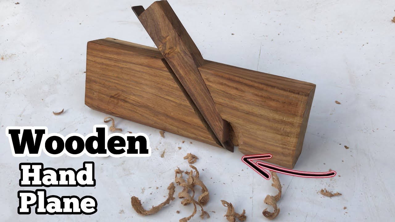 Making A Hand Plane From Wood - YouTube