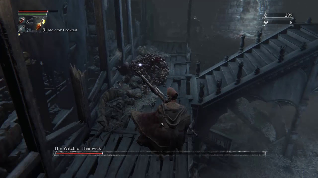 Bloodborne™ The witch of hemwick kill - YouTube