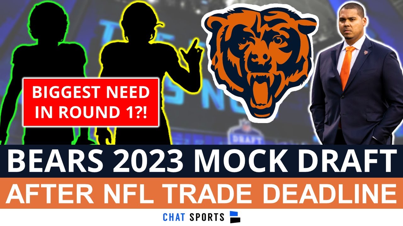 Chicago Bears Mock Draft: 2023 NFL Mock Draft After Chase Claypool ...