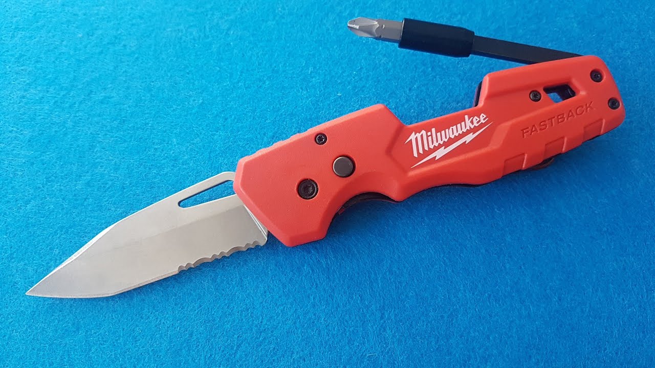 Milwaukee Fastback 5 in 1 a escena: Una navaja de trabajo interesante ...