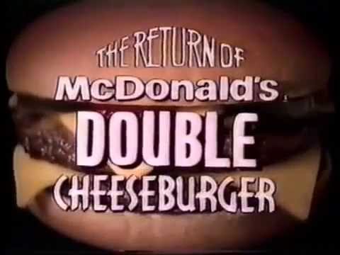 McDonald's "Double Feature" ad, 1987 - YouTube