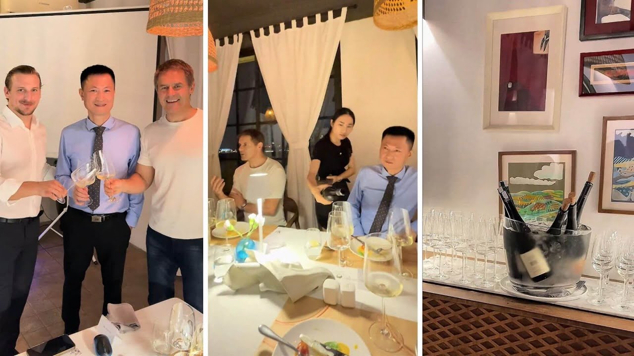 Tiệc rượu vang wine dinner cùng với các món ăn fusion với MW Roman ...