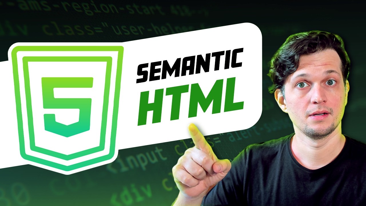 Learn Semantic HTML in 20 Minutes - Master the Main Semantic HTML Tags ...