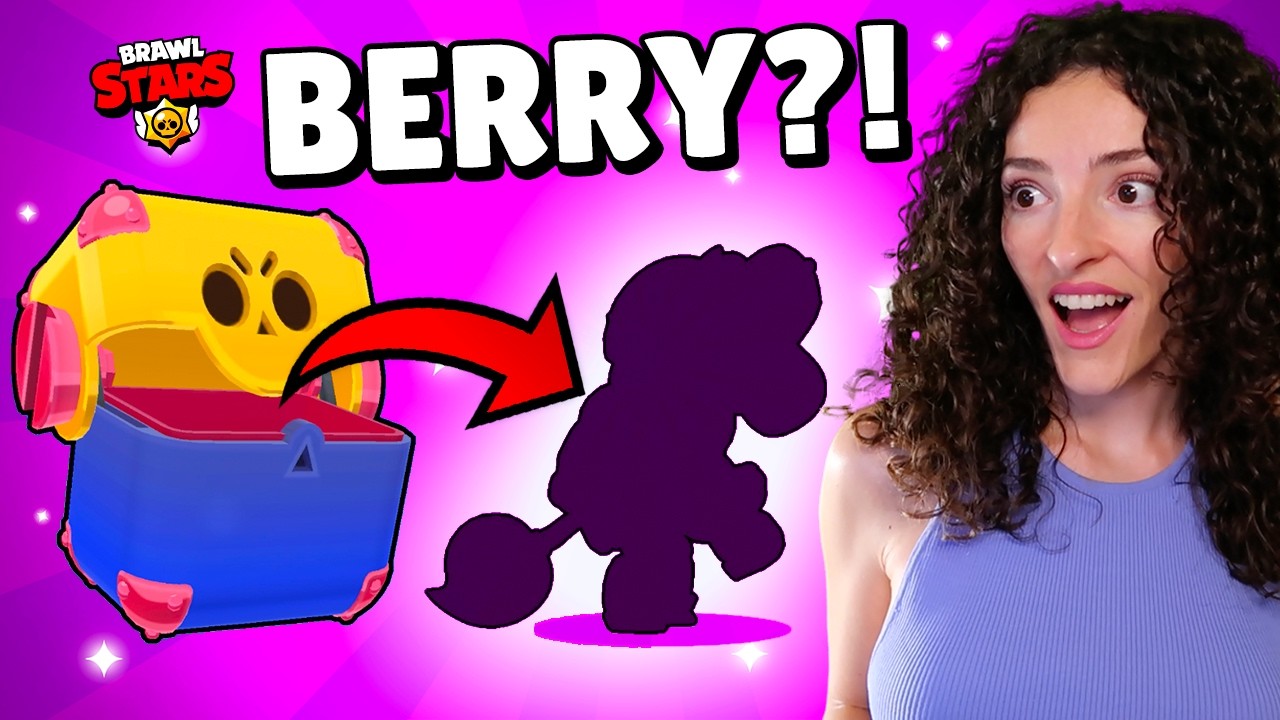 Desbloqueo a *BERRY* en una MEGACAJA | BRAWL STARS - YouTube