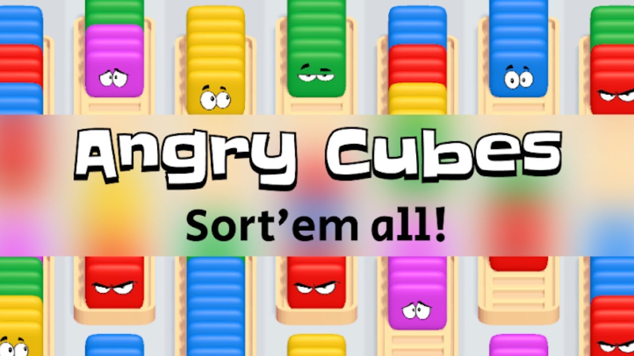 Angry Cubes: Sort'em all! Mobile Game | Gameplay Android - YouTube