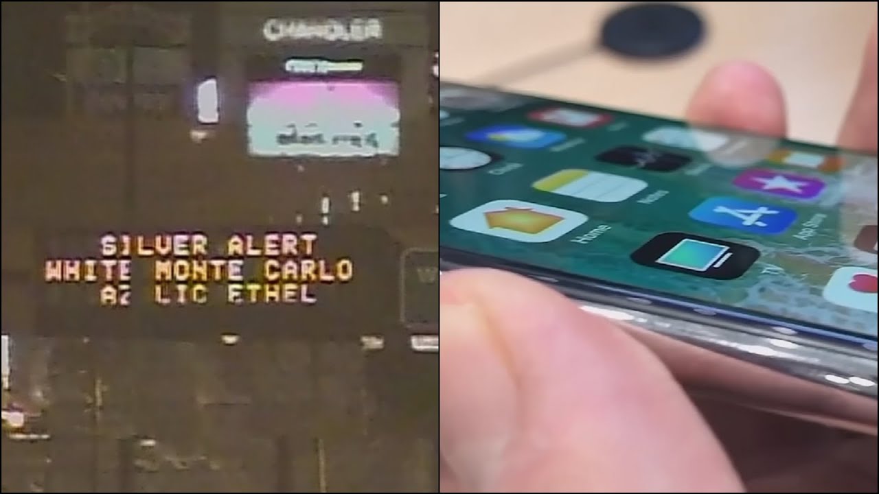 Arizona Silver Alerts on your cell phone; why only 1? - YouTube