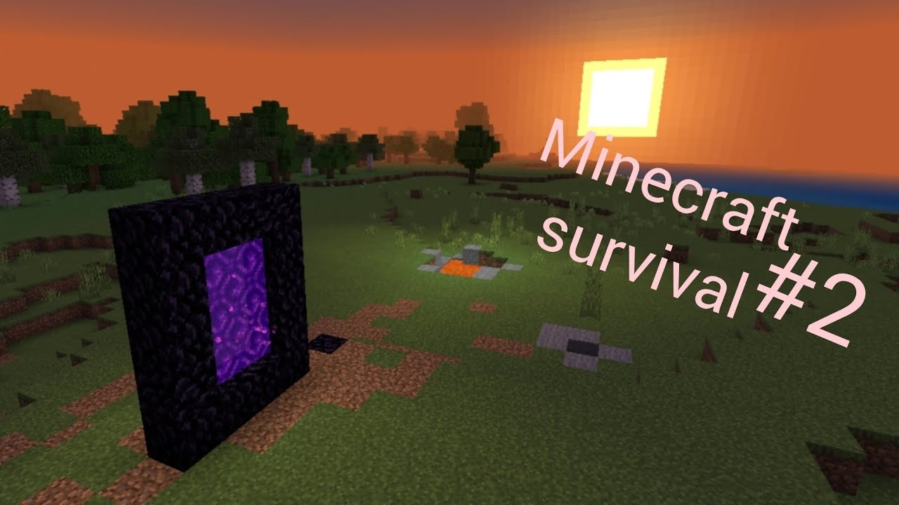 Minecraft survival part 2 #Minecraft - YouTube