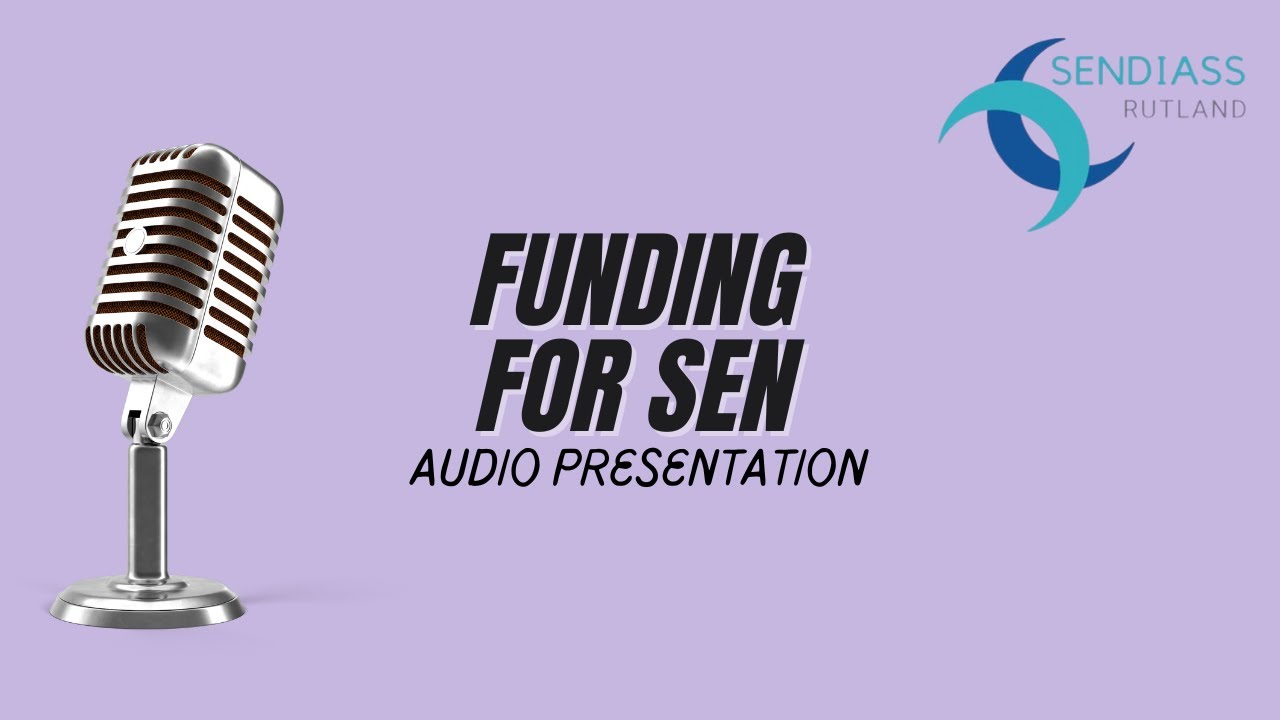 Funding for SEN Support - YouTube
